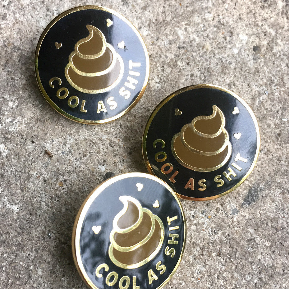 COOLSHIT - ENAMEL PIN – VNM